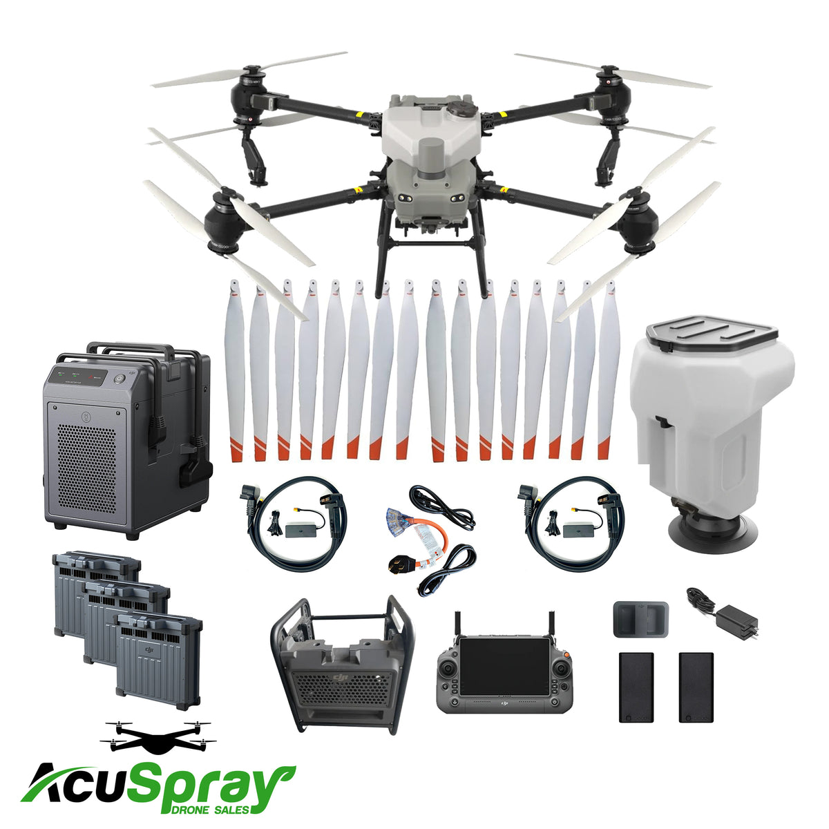 DJI AGRAS T50 Fly-Ready PLUS – AcuSpray Drone Sales