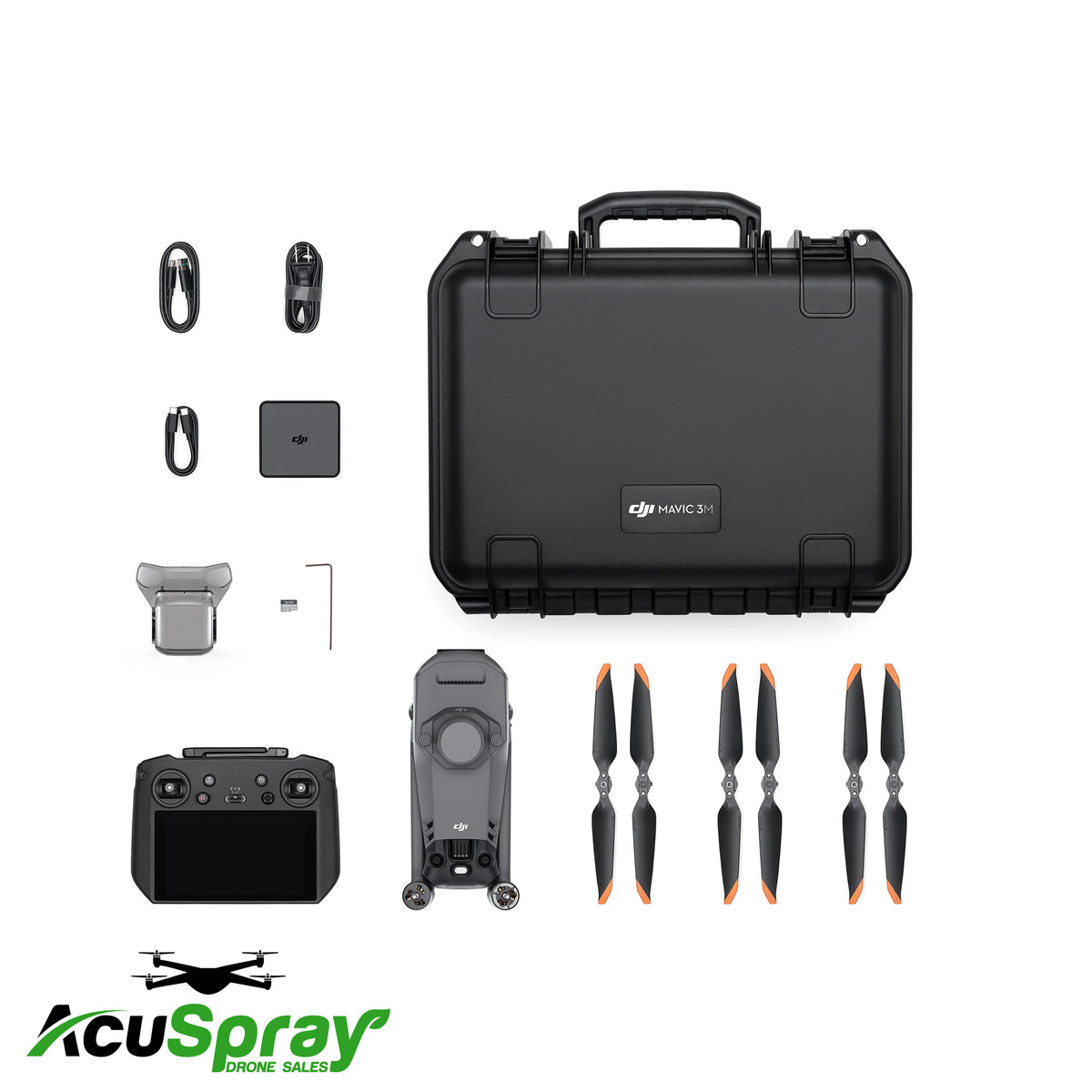 DJI Mavic 3M (Multispectral) Fly More Kit – AcuSpray Drone Sales